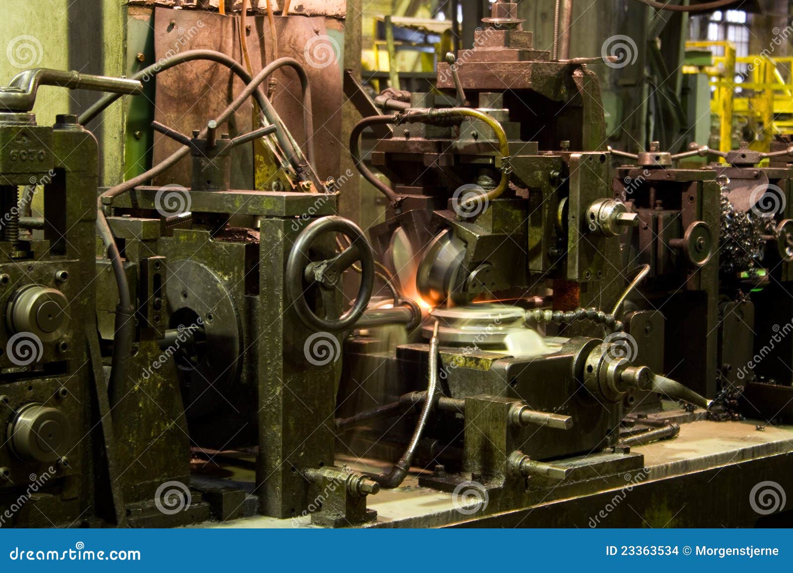 Tubes factory stock photo. Image of perspective, pipes - 23363534