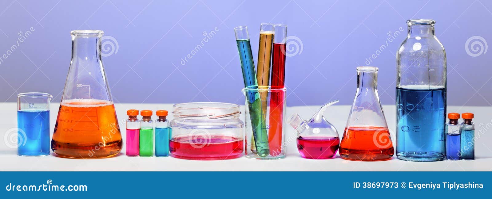 Tubes in the laboratory stock image. Image of green, medical - 38697973