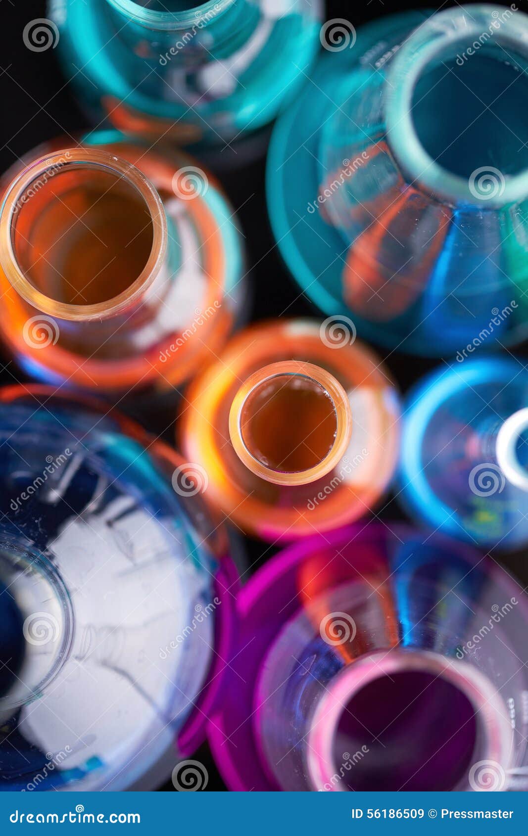 Tubes with liquids stock image. Image of measure, close - 56186509