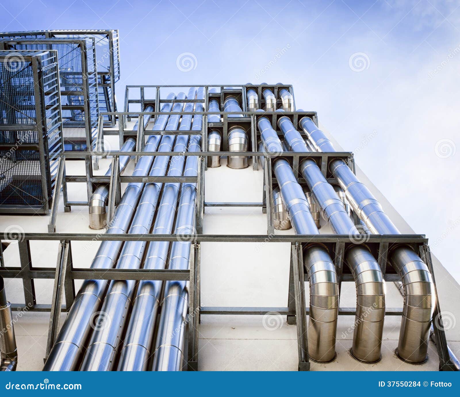 Tubes stock photo. Image of engineering, pipe, silver - 37550284