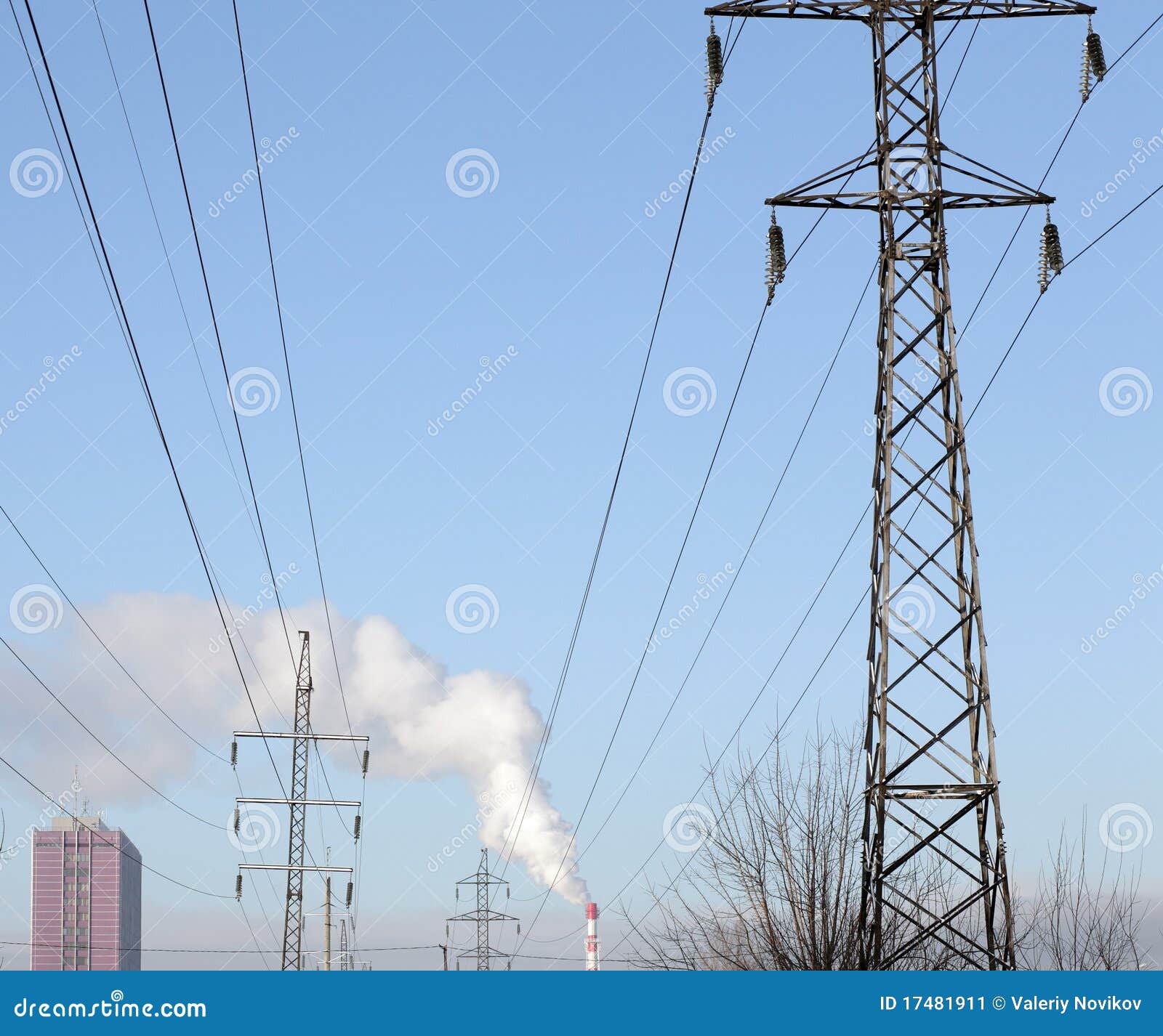 Tubo del humo imagen de archivo. Imagen de plomo, conductor - 17481911