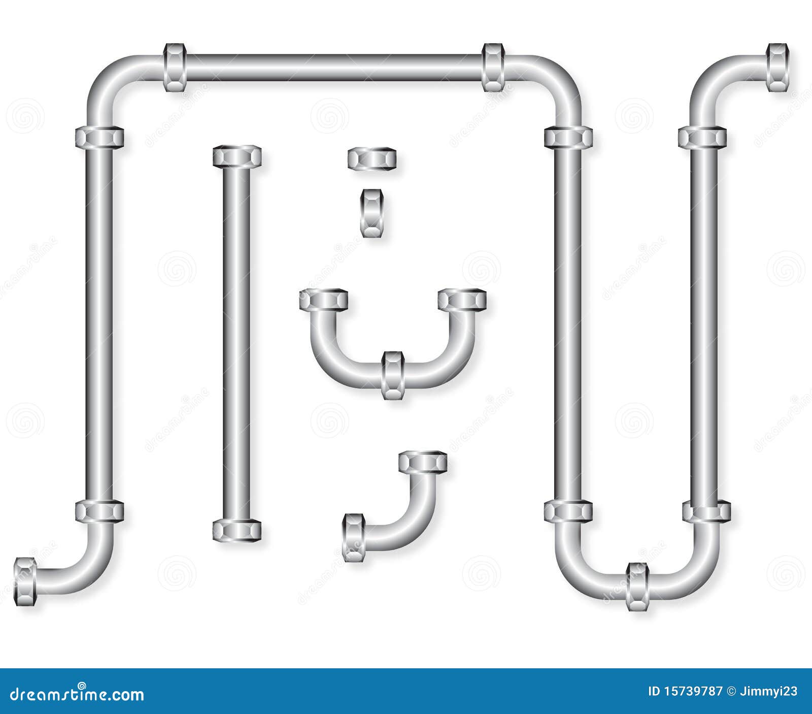 Tubo del vector ilustración del vector. Ilustración de industria - 15739787