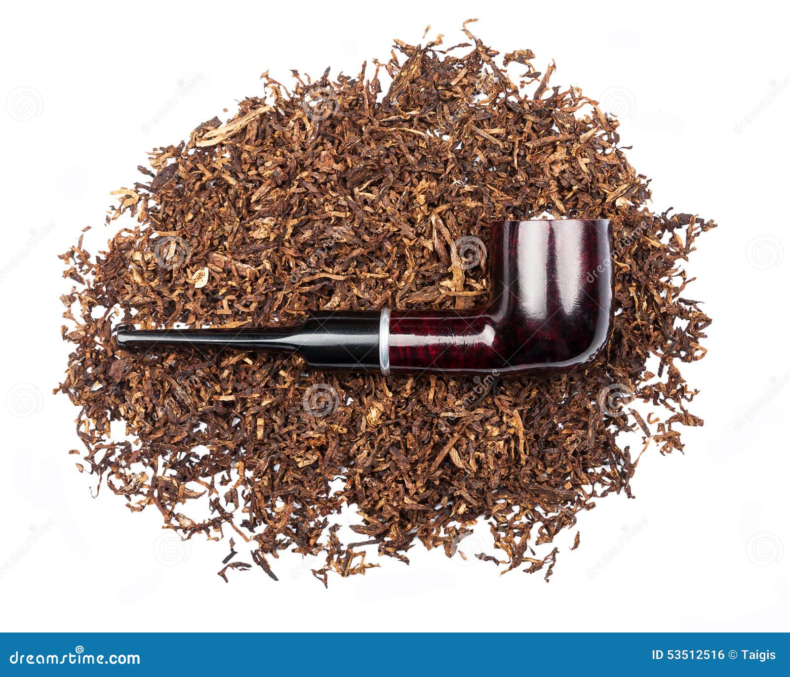 Tubo Que Fuma Con El Tabaco Foto de archivo - Imagen de gusto, riesgo ...