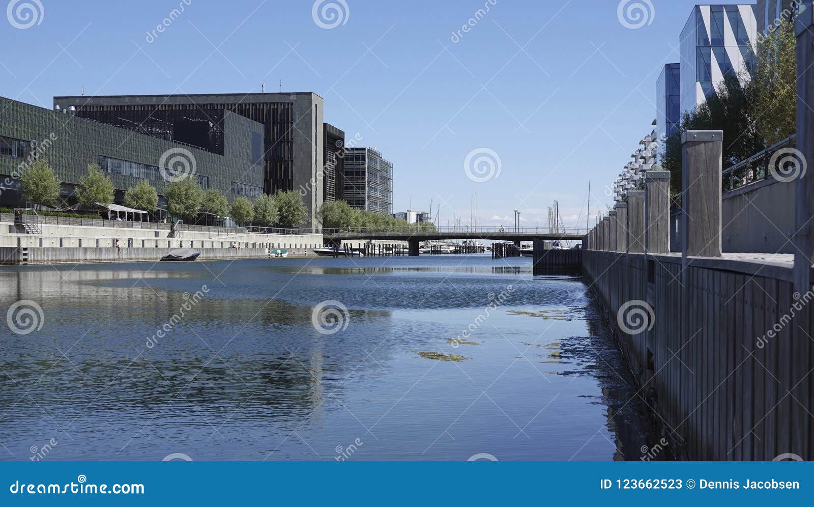 Tuborg harbour, Hellerup stock image. Image of hellerup - 123662523