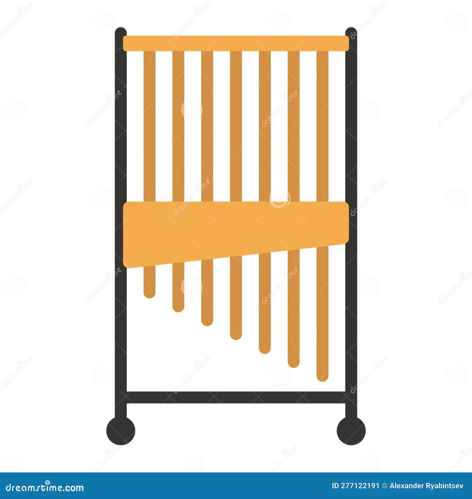 Tubular Bells Musical Instrument Vector Illustration. Percussion ...