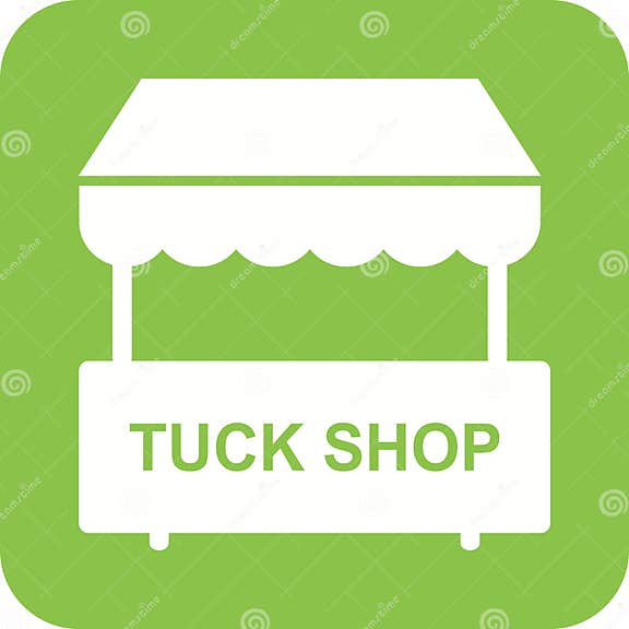 Tuck Shop ilustración del vector. Ilustración de galletas - 77834451