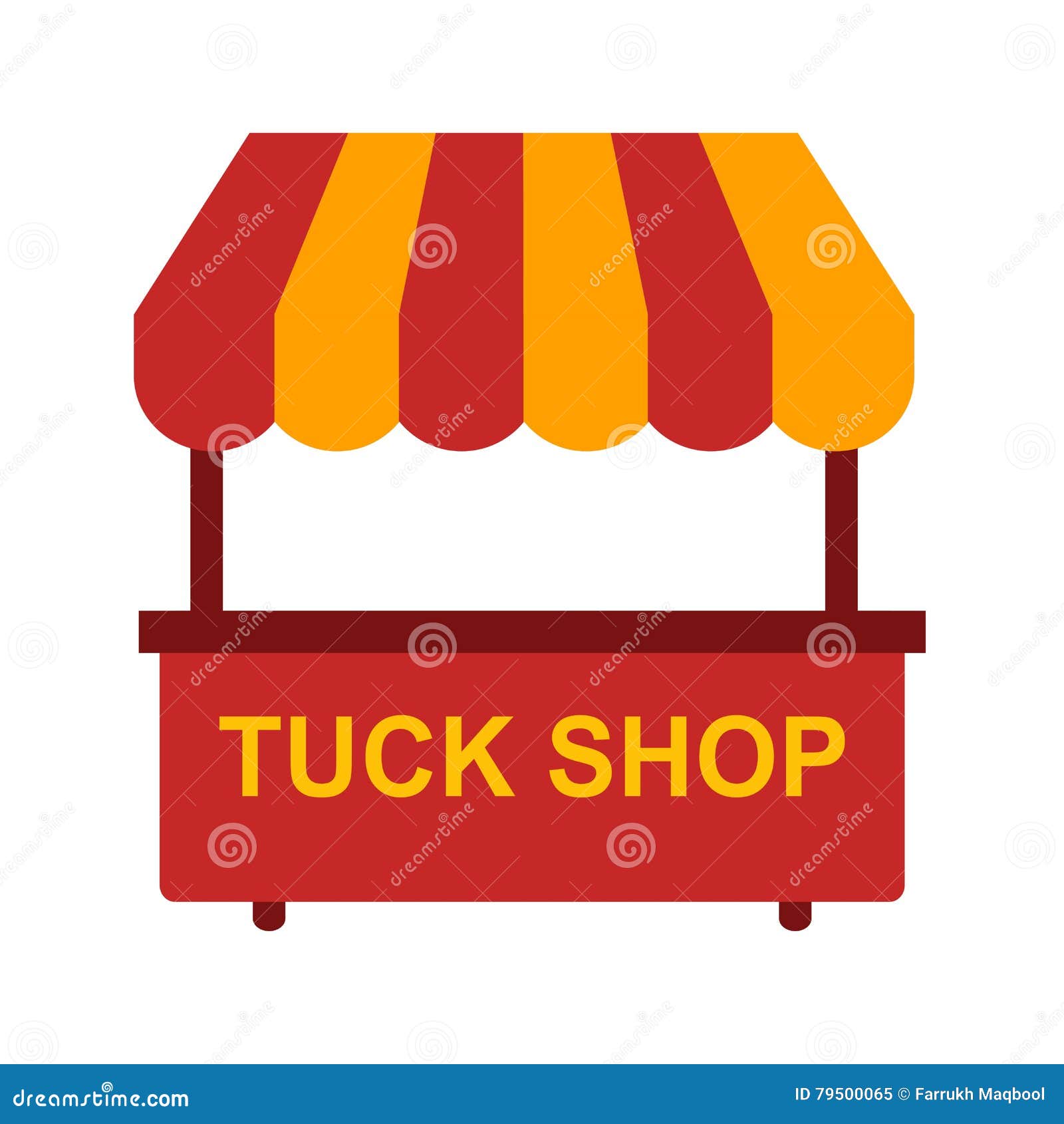 Tuck Shop ilustração do vetor. Ilustração de partido - 79500065