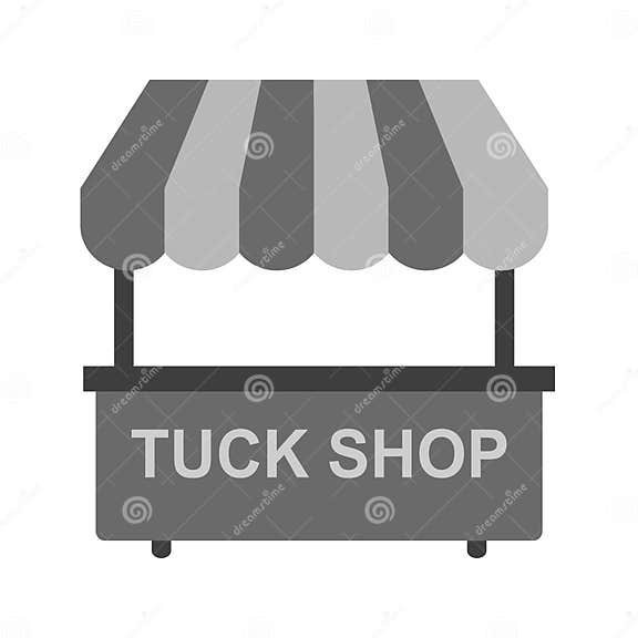 Tuck Shop ilustración del vector. Ilustración de concepto - 79952704