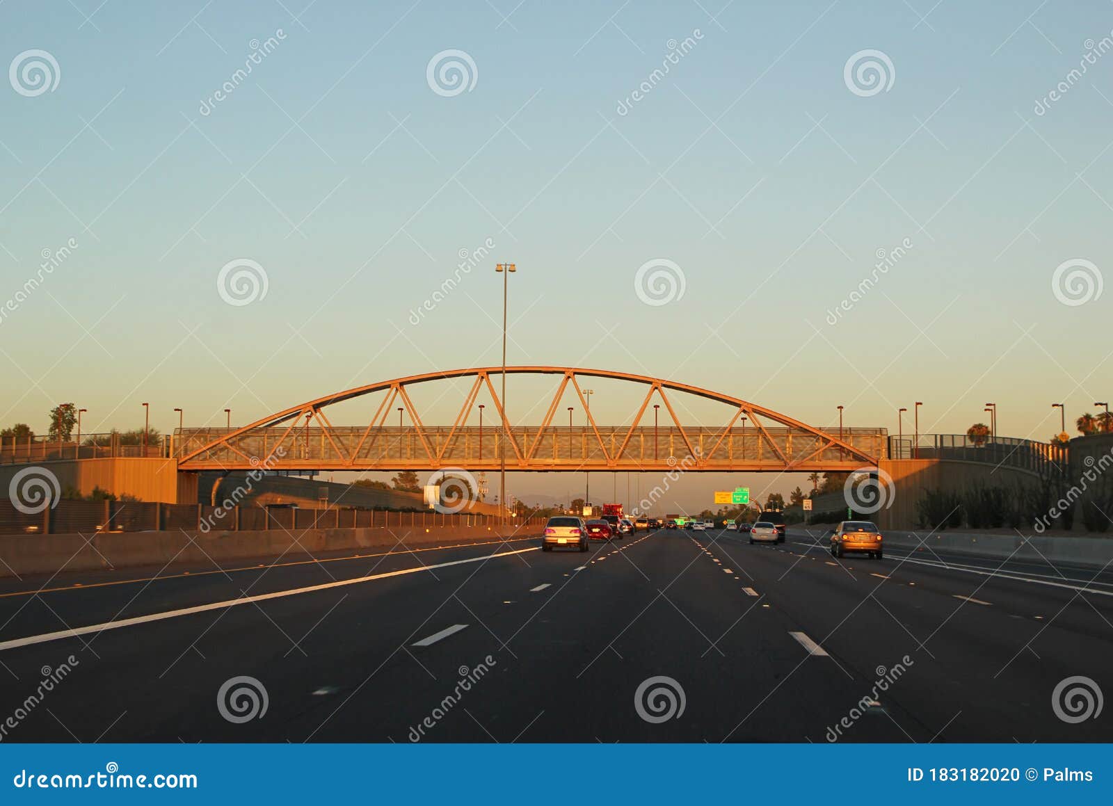 Highway Underpass on South Interstate 10 in Tucson Editorial Image ...