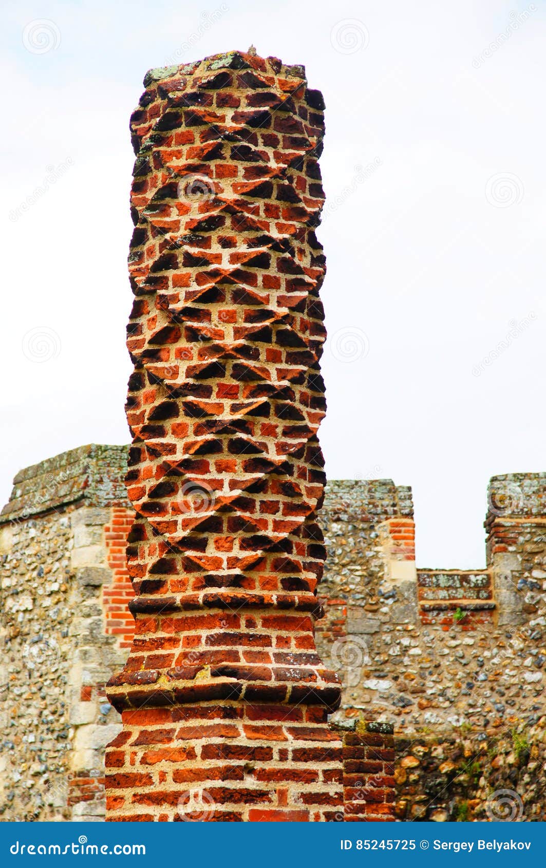 Tudor chimneys stock image. Image of england, castle - 85245725