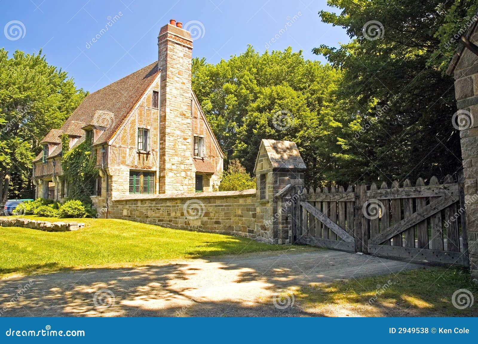 Tudor style cottage stock photo. Image of dormer, style - 2949538