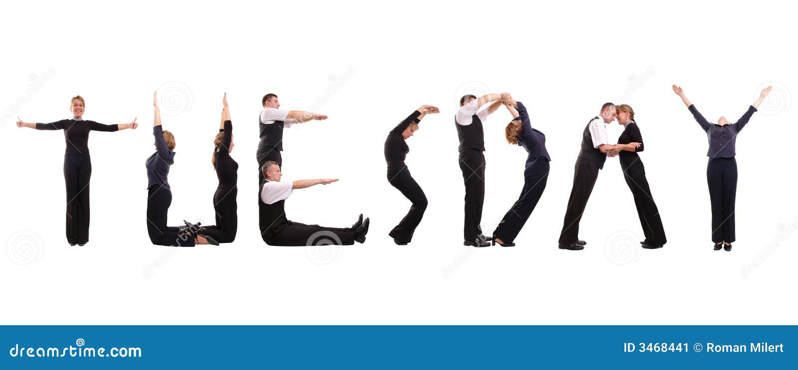 Tuesday business group stock image. Image of cooperation - 3468441