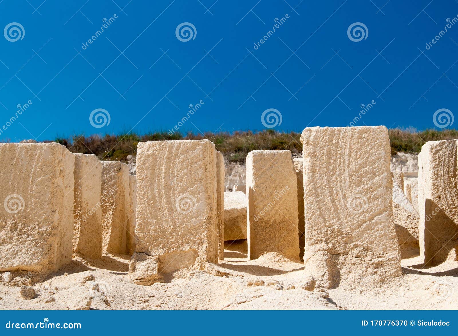 Tufa blocks stock photo. Image of heap, building, nature - 170776370