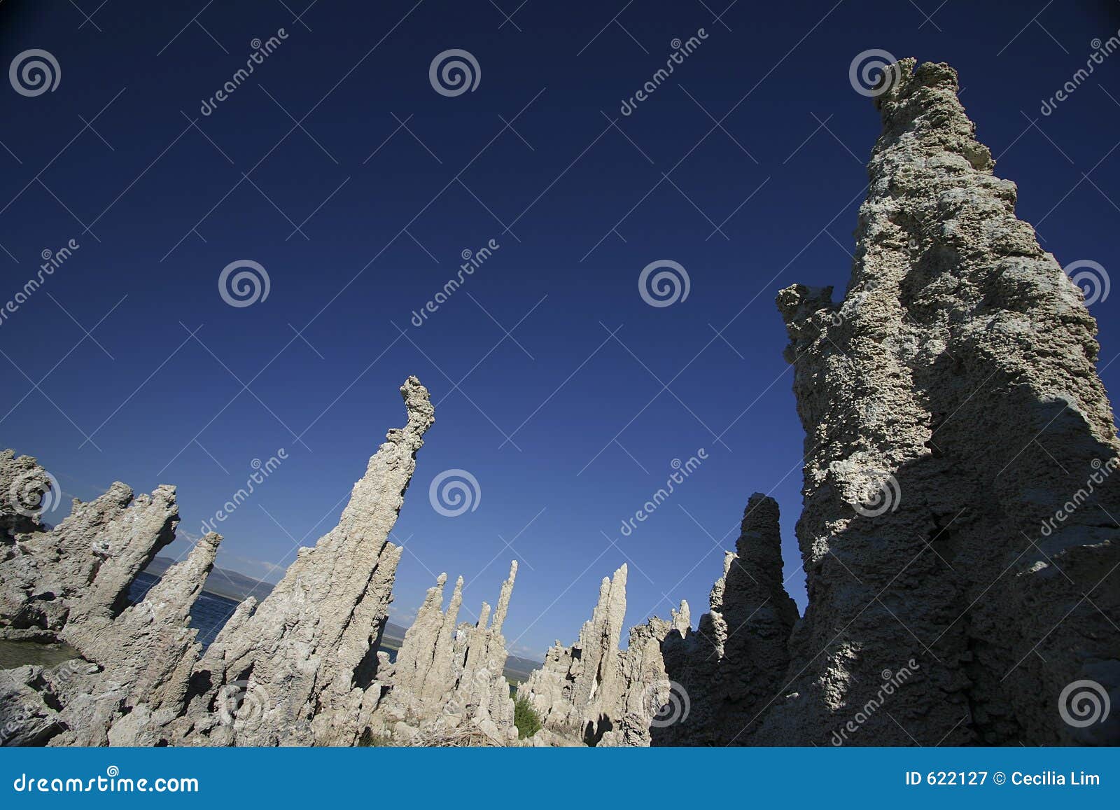 Tufa Towers of Mono Lake stock image. Image of formation - 622127