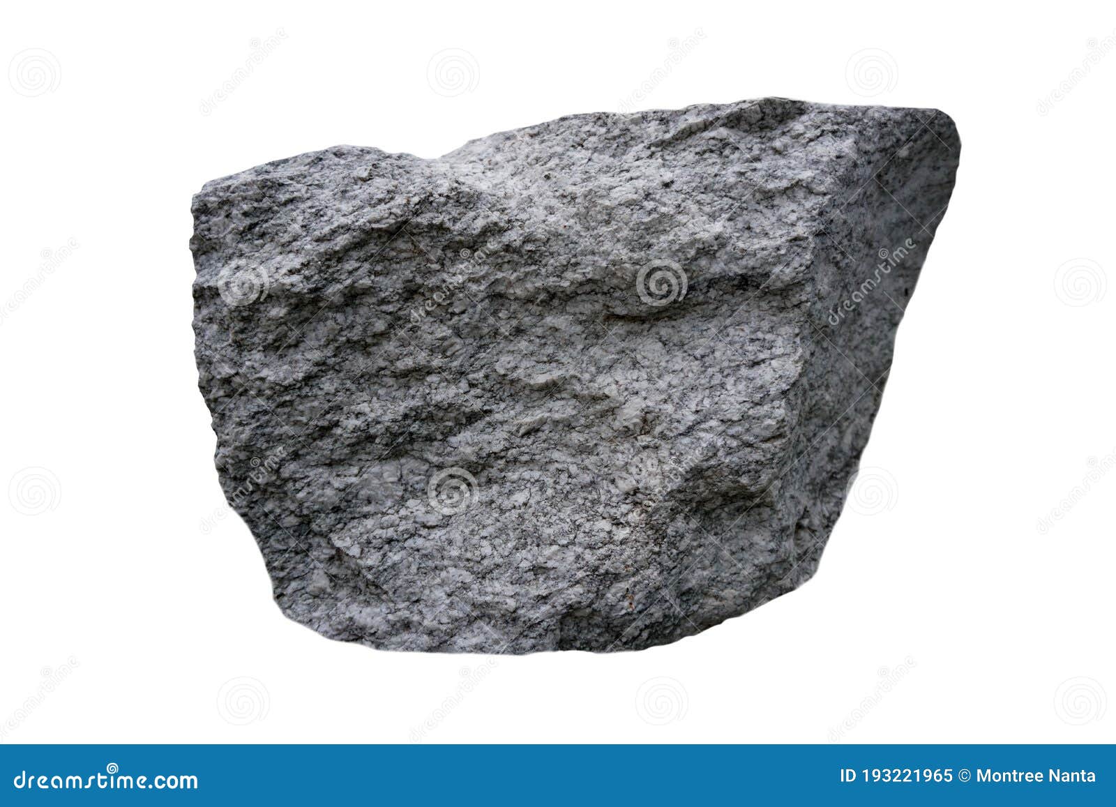 Specimen of Tuff Rock Isolated on a White Background. Stock Image ...