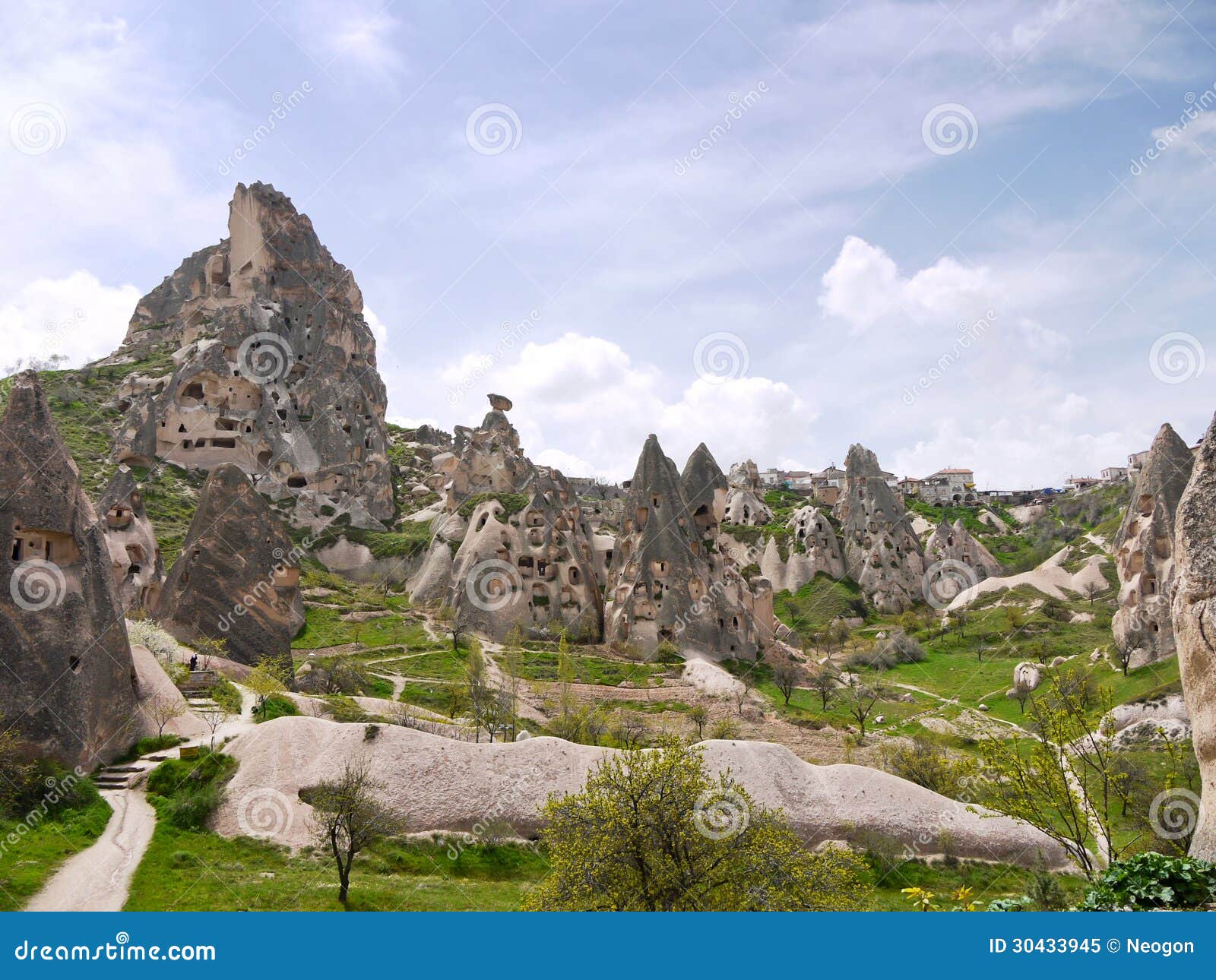 Tuff landscape, Turkey stock image. Image of oriental - 30433945