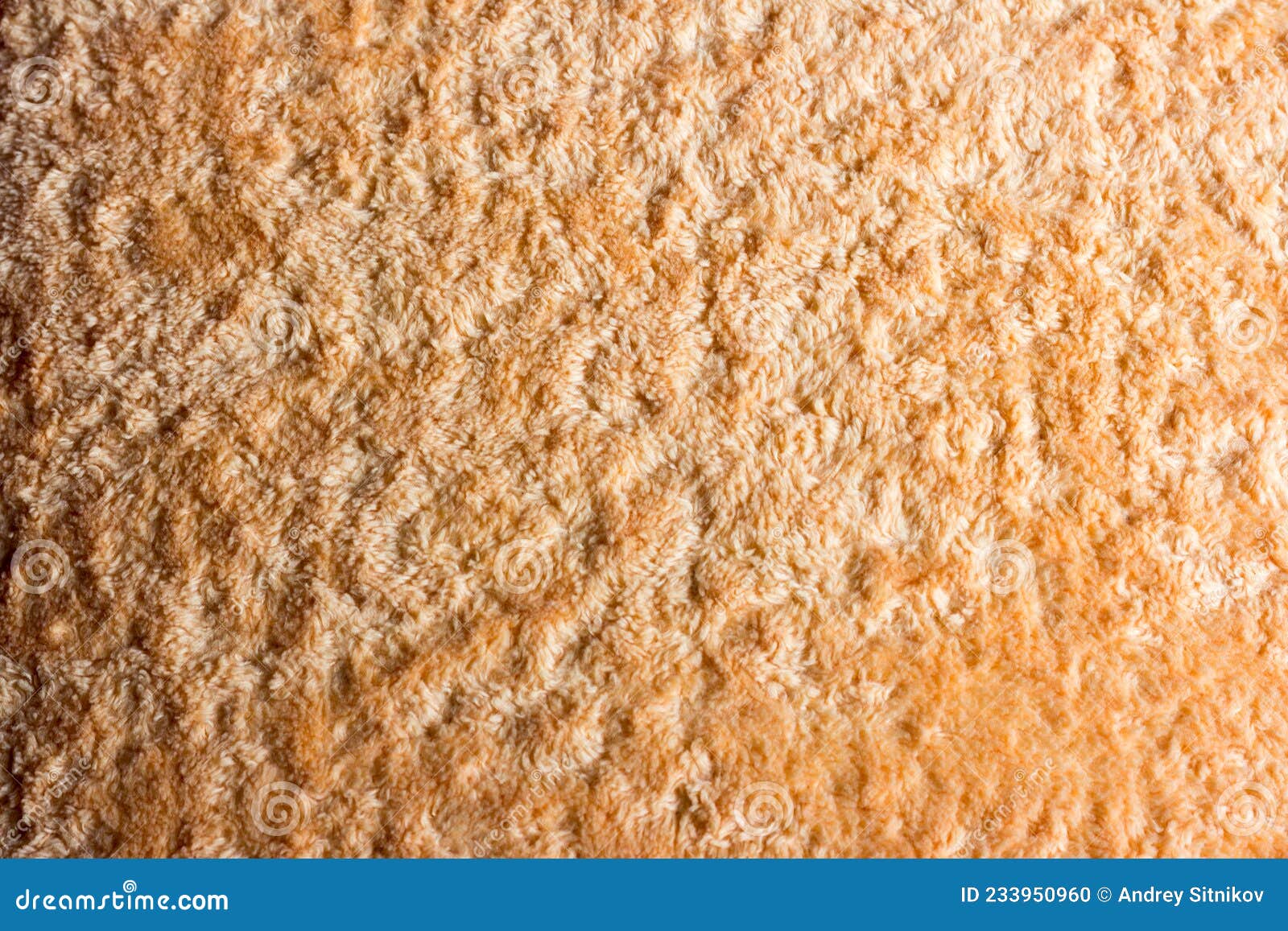 The Tufted Texture of the Cotton Fabric Stock Photo - Image of thread ...