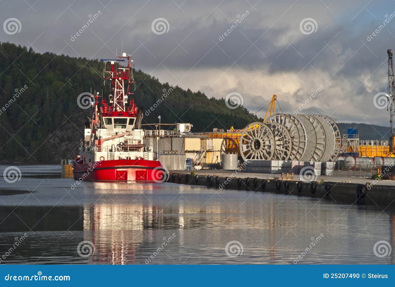 Tug stock photo. Image of nautical, emergency, craft - 25207490