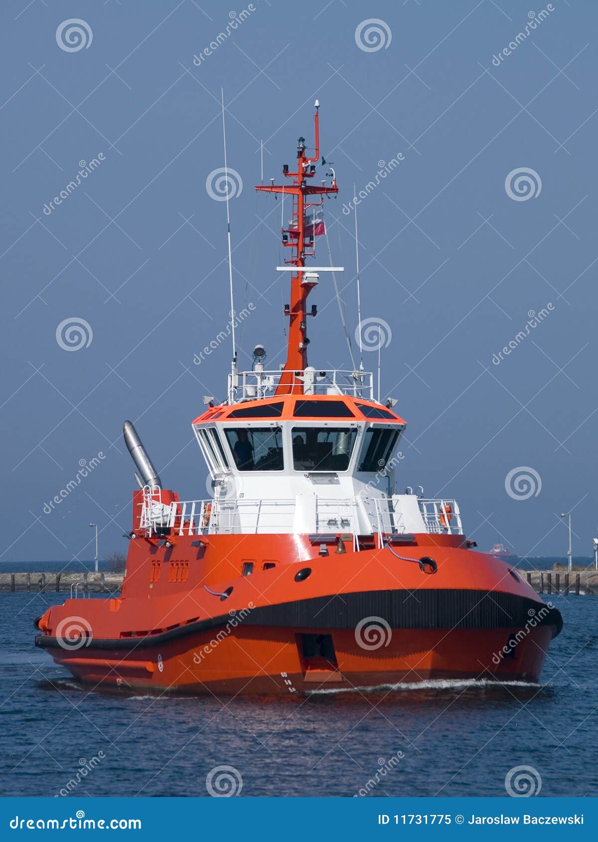 Tug Boat stock image. Image of nautical, bulk, fumes - 11731775