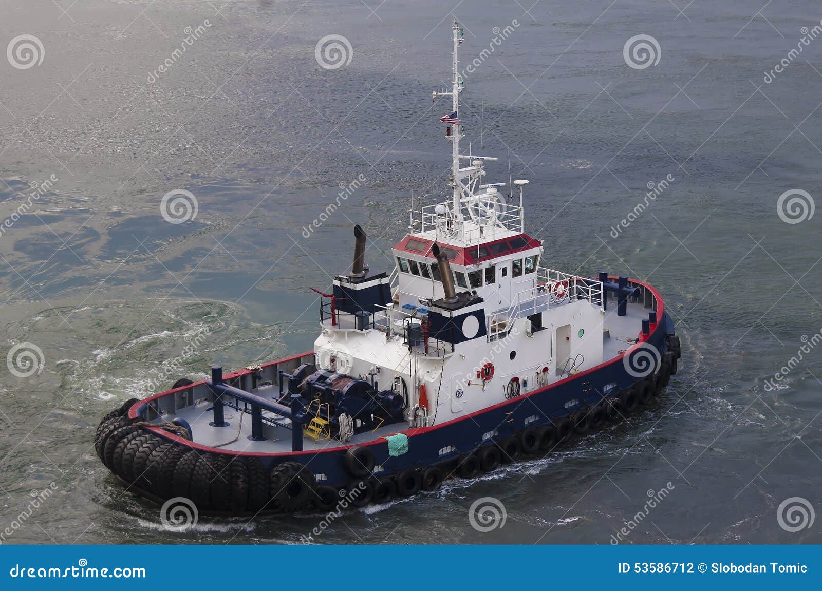 Tug boat stock photo. Image of transportation, power - 53586712