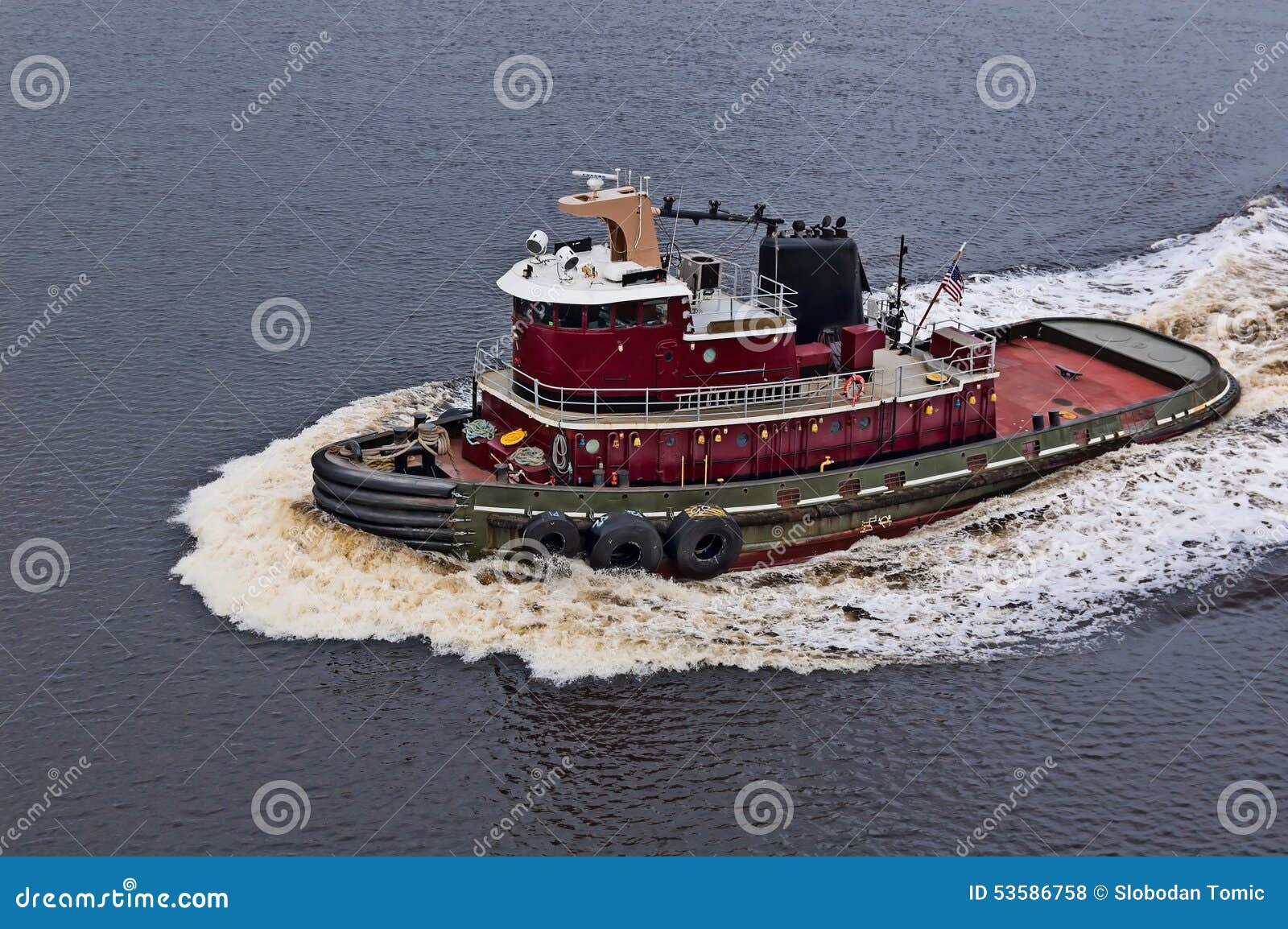 Tug boat stock photo. Image of cargo, hend, towing, powerfull - 53586758