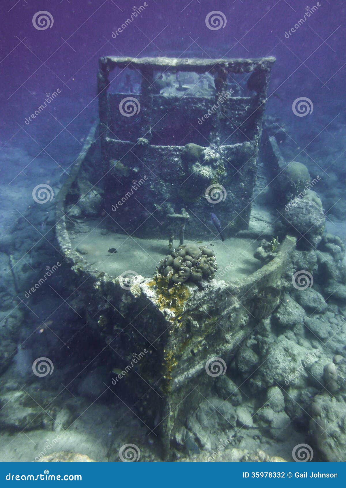 The Tug Boat stock photo. Image of antilles, island, coast - 35978332