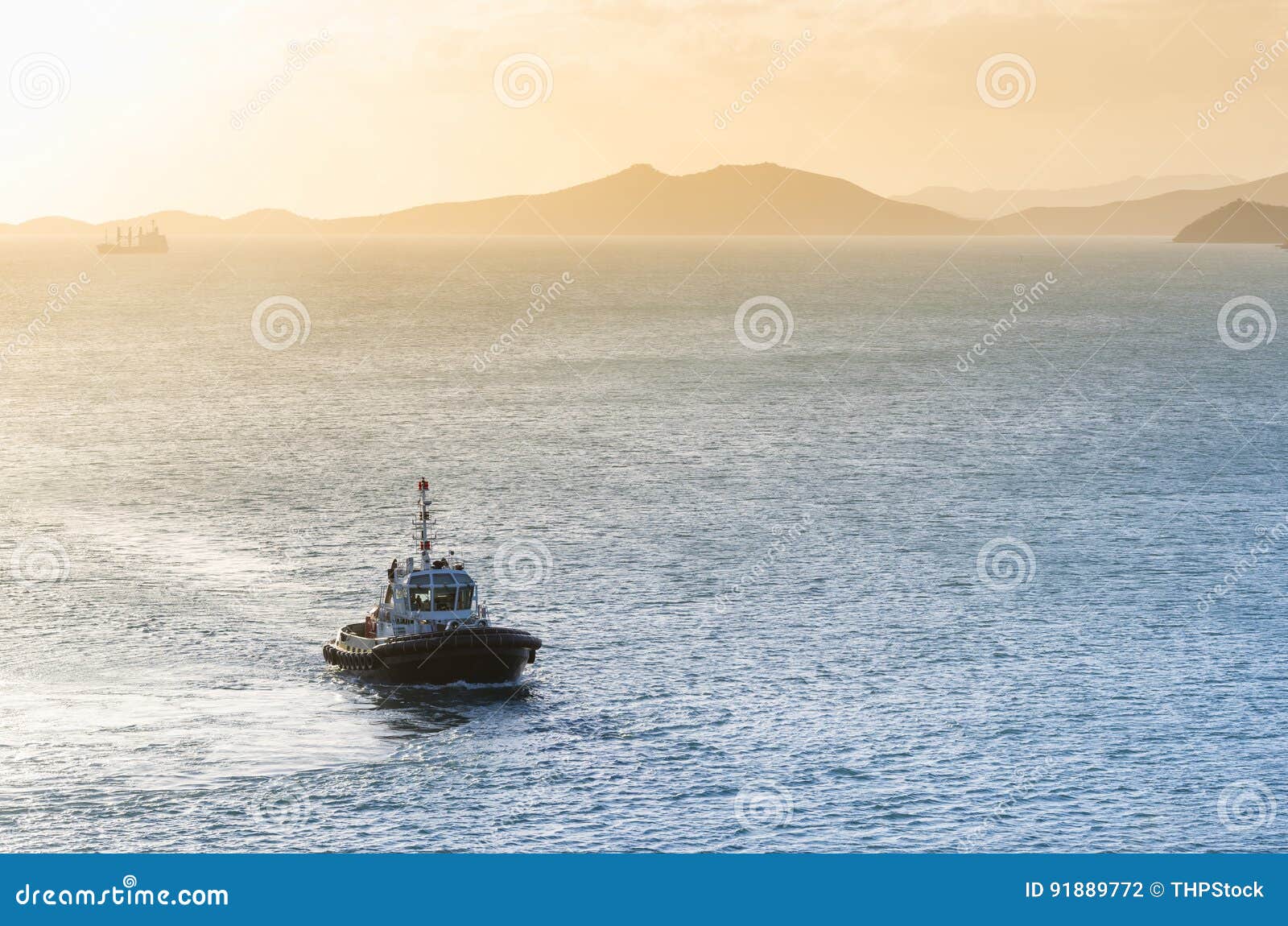 Tug Boat stock photo. Image of boat, craft, tugboat, vessel - 91889772