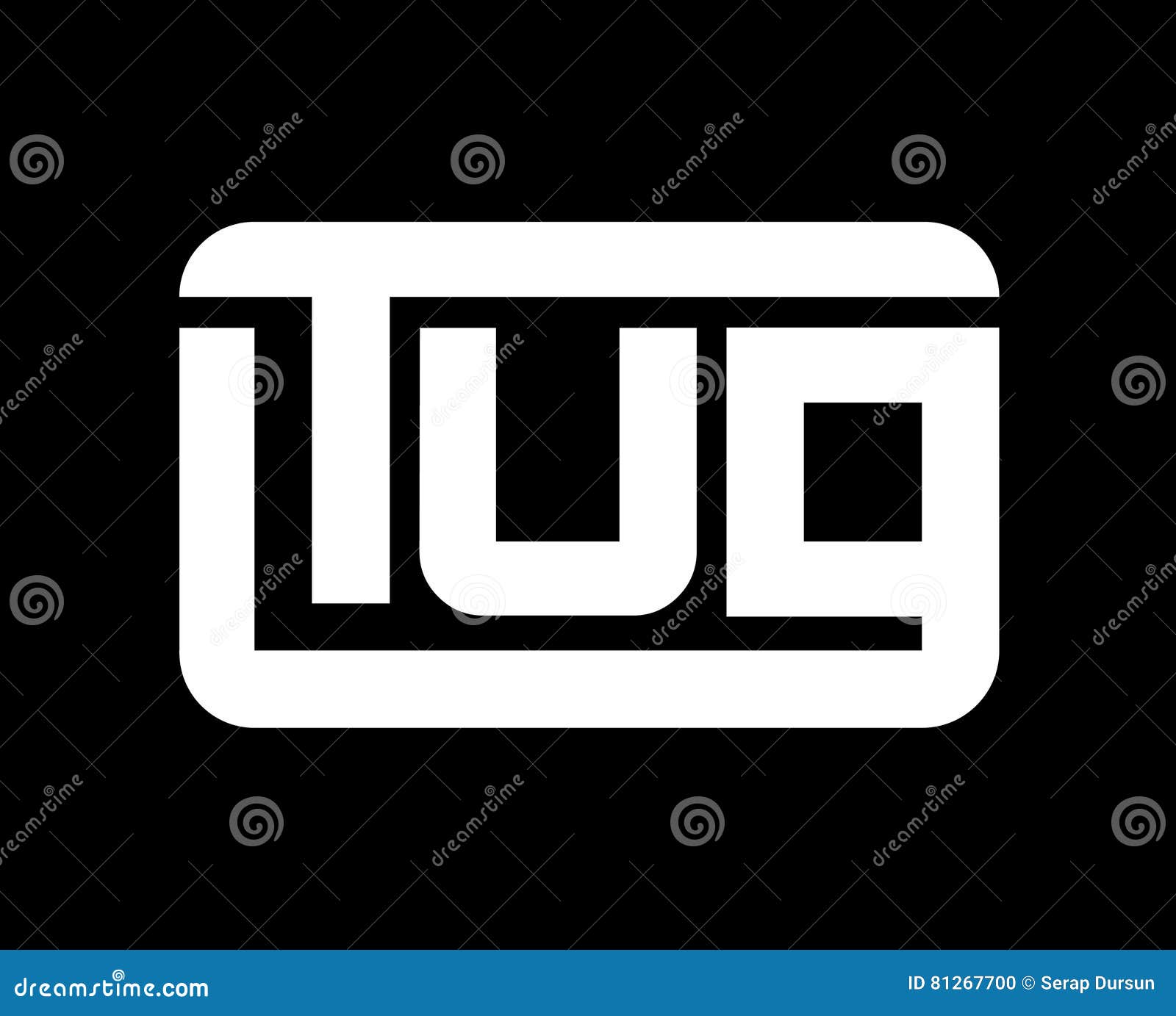 TUG Letter Logo illustration de vecteur. Illustration of construction ...