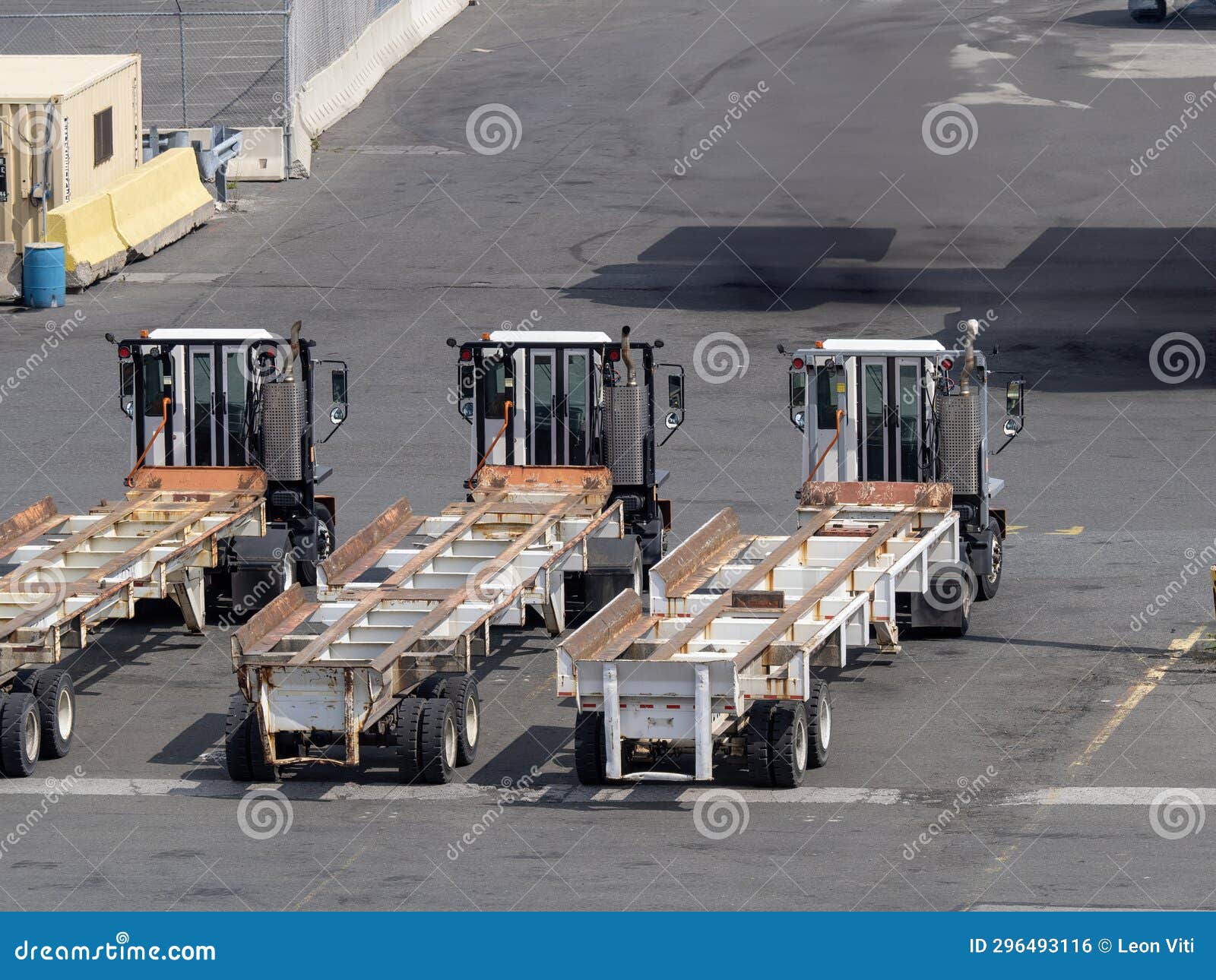 Tug Master Ready for Load Container in the Harbour of New York Stock ...
