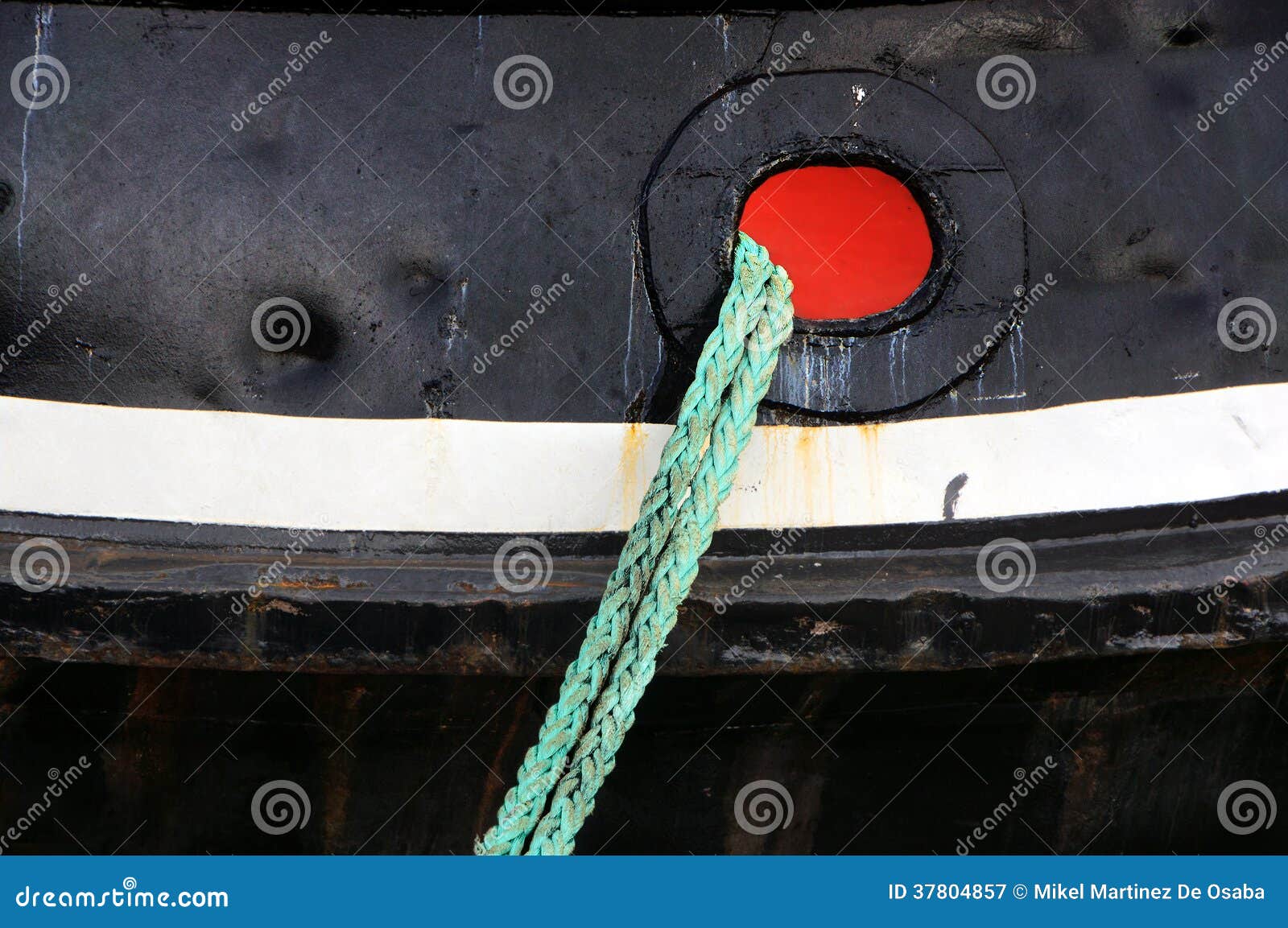 Tug ship docked with rope stock image. Image of transport - 37804857