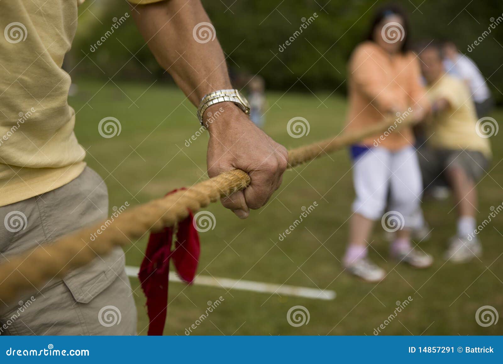 Tug Of War Stock Image Image Of Games Strength Match 14857291