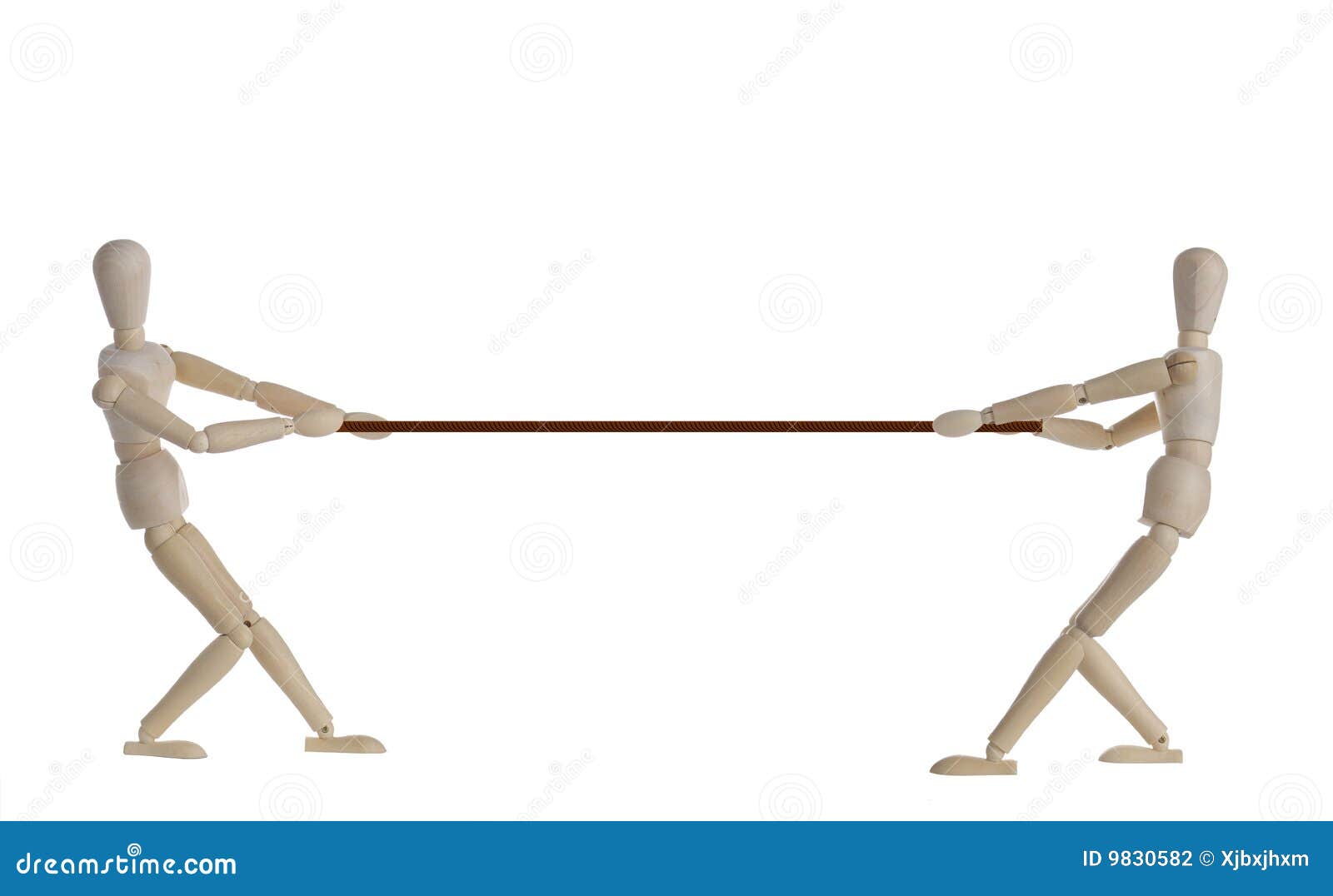 Tug of War stock photo. Image of pair, dummy, leadership - 9830582