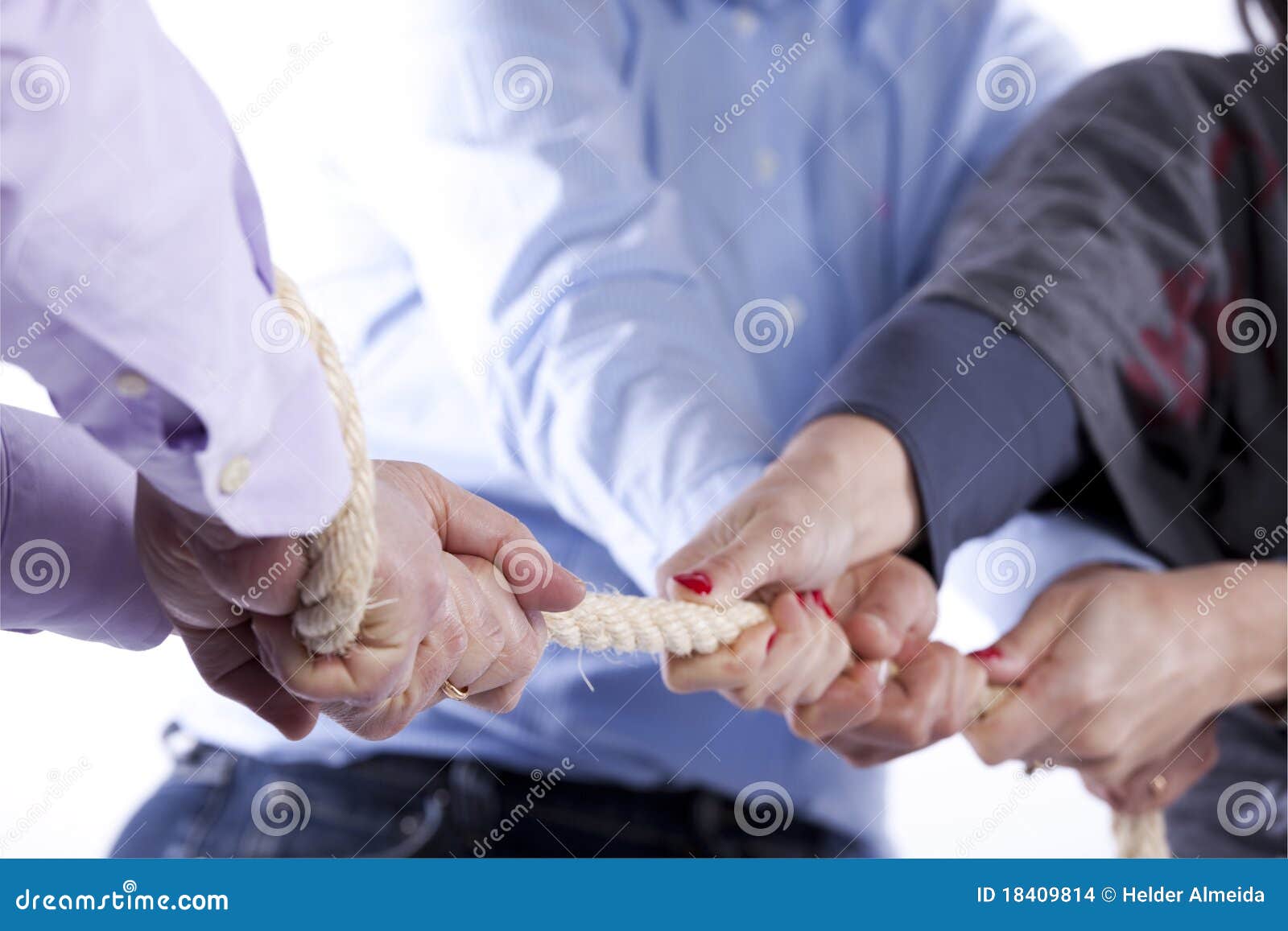 Tug-of-war hands stock photo. Image of achievement, holding - 18409814