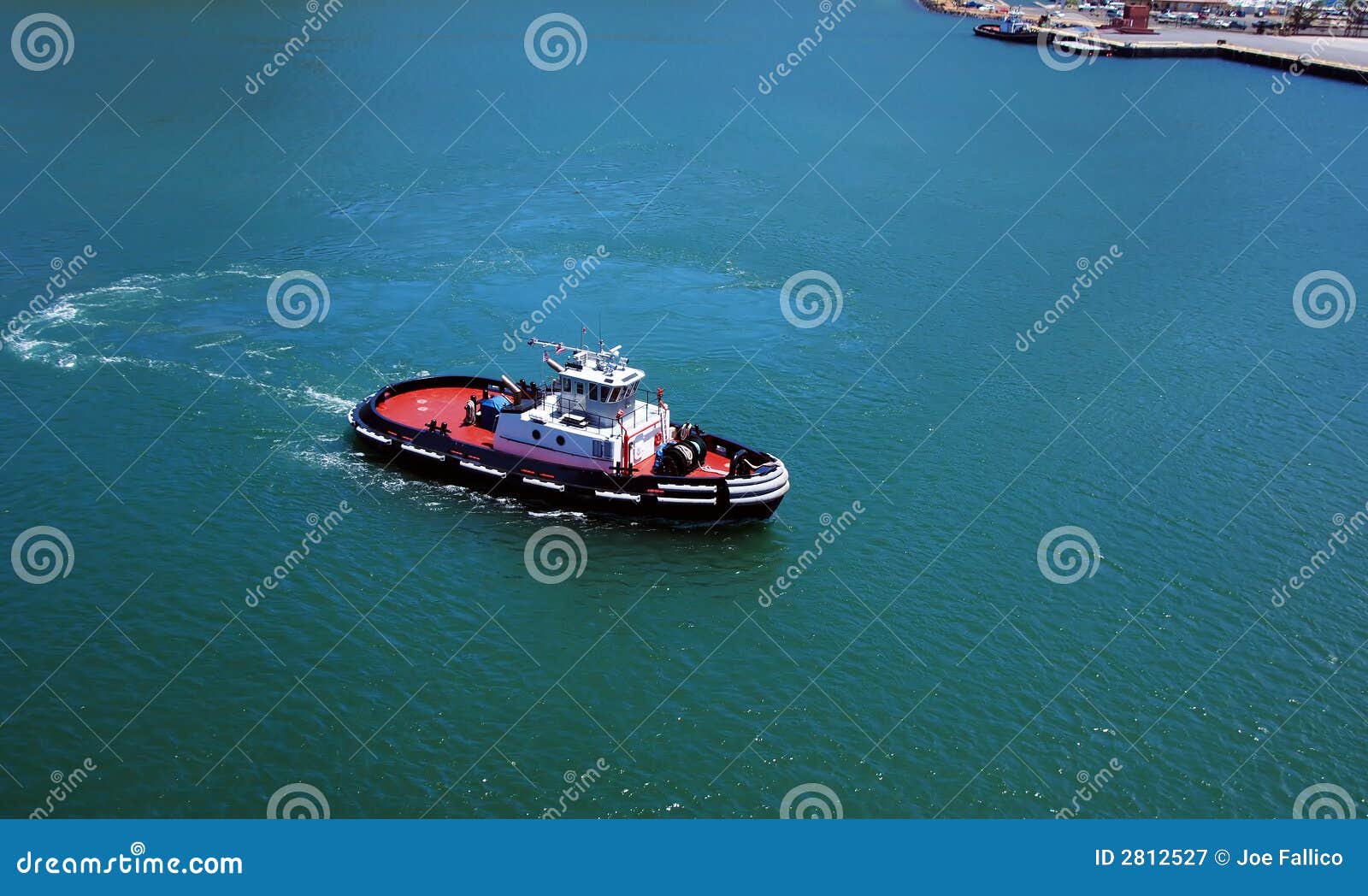 Tugboat stock image. Image of water, maritime, tugboat - 2812527