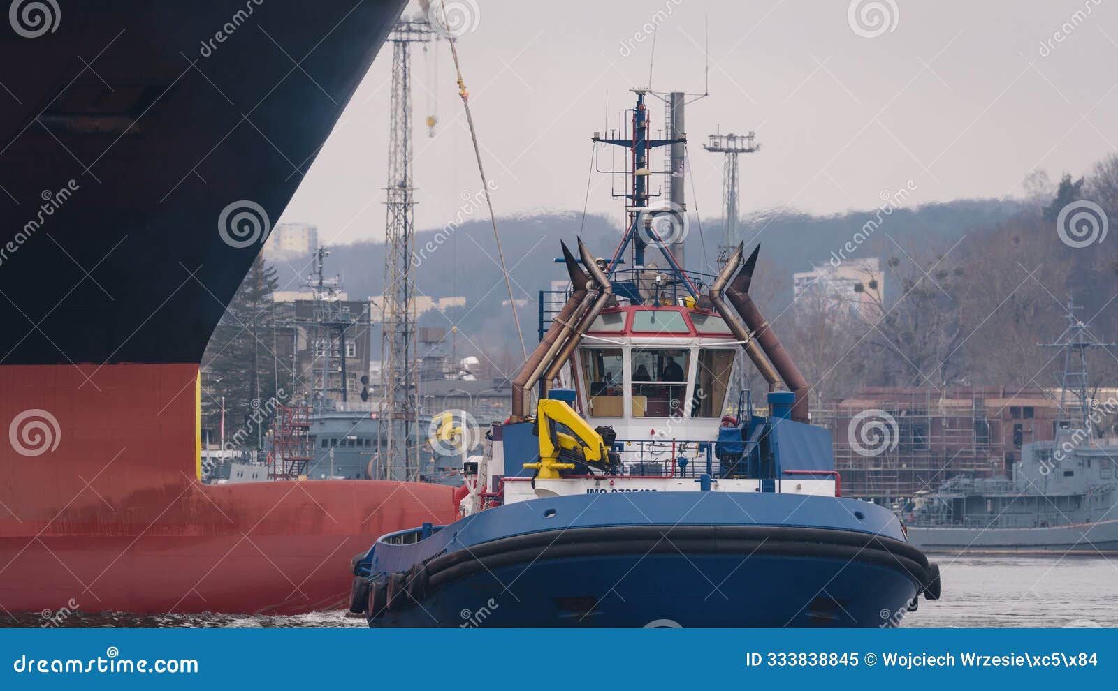 TUGBOAT stock image. Image of tugboat, transport, vessel - 333838845