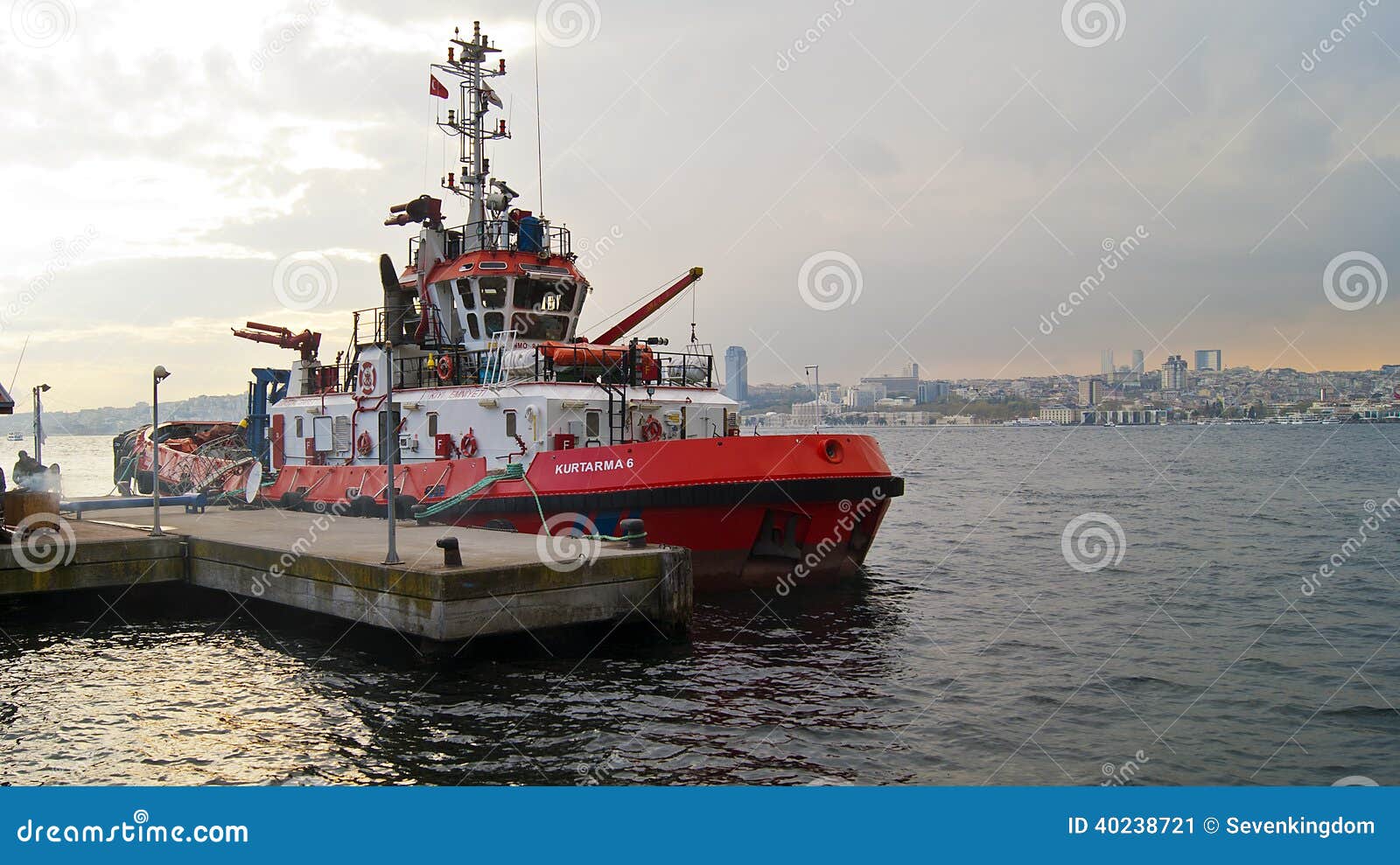 Rescue Tugboat `Alexander Frolov`. Baltic Fleet Of The Russian Navy. A ...