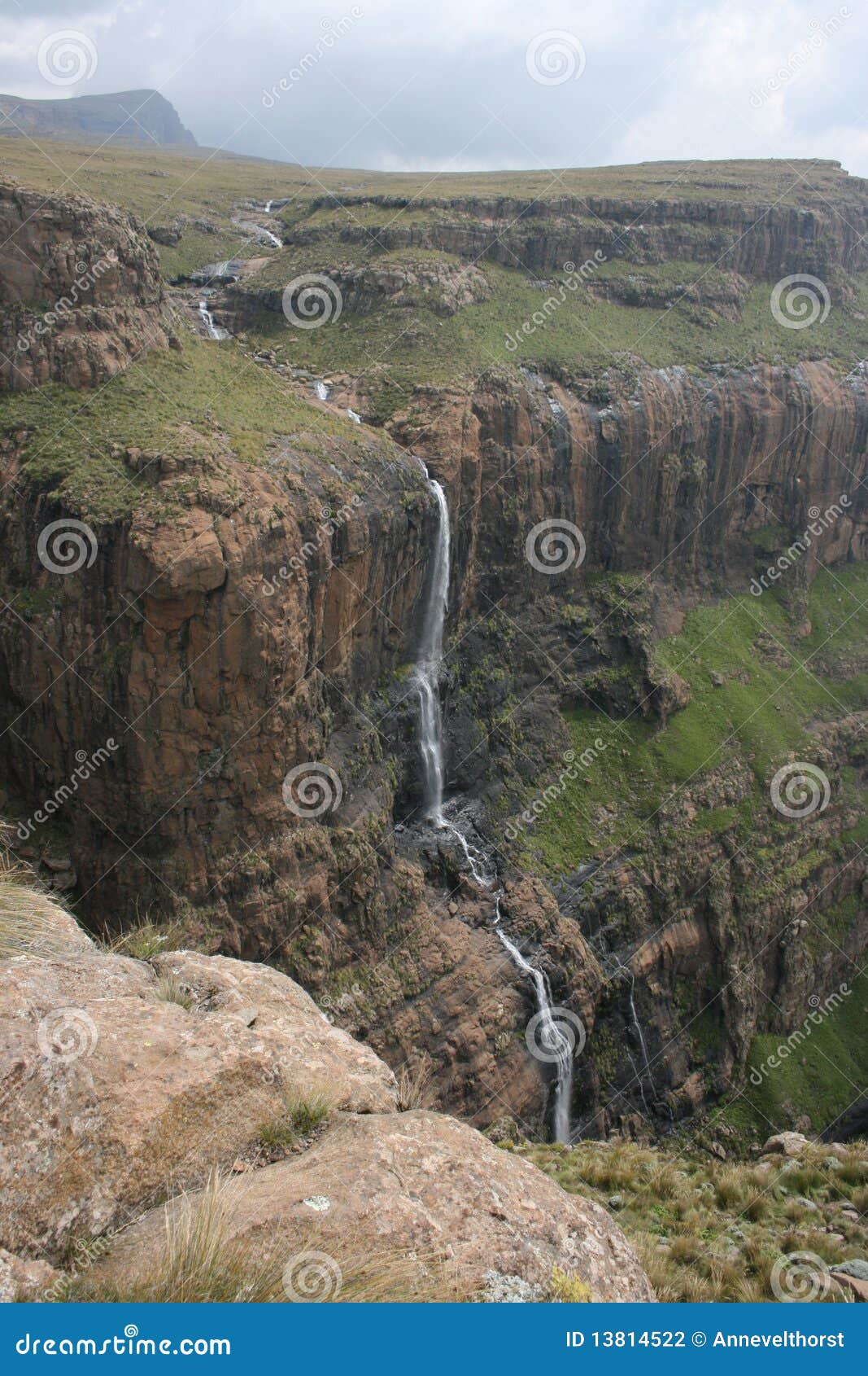 Tugela Falls stock photo. Image of water, nature, drakensberg - 13814522
