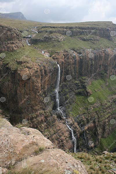 Tugela Falls stock photo. Image of water, nature, drakensberg - 13814522