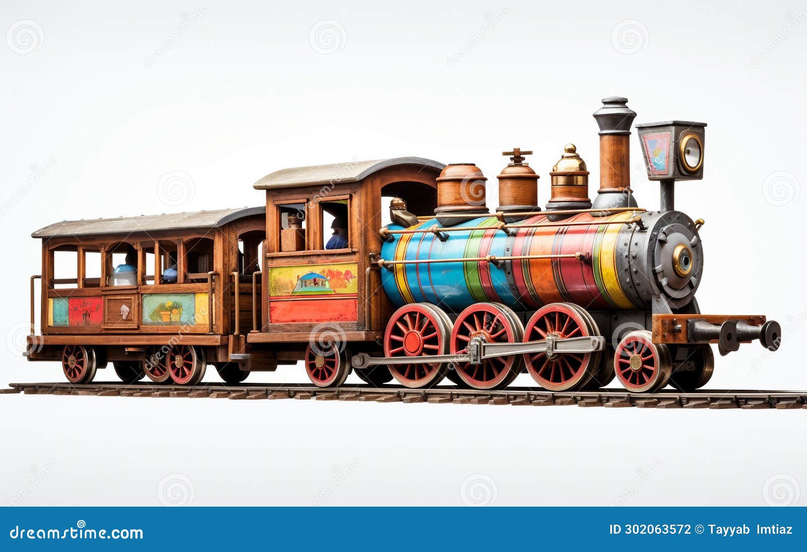 Tugger Train Isolated On Transparent Background. Royalty-Free Stock ...