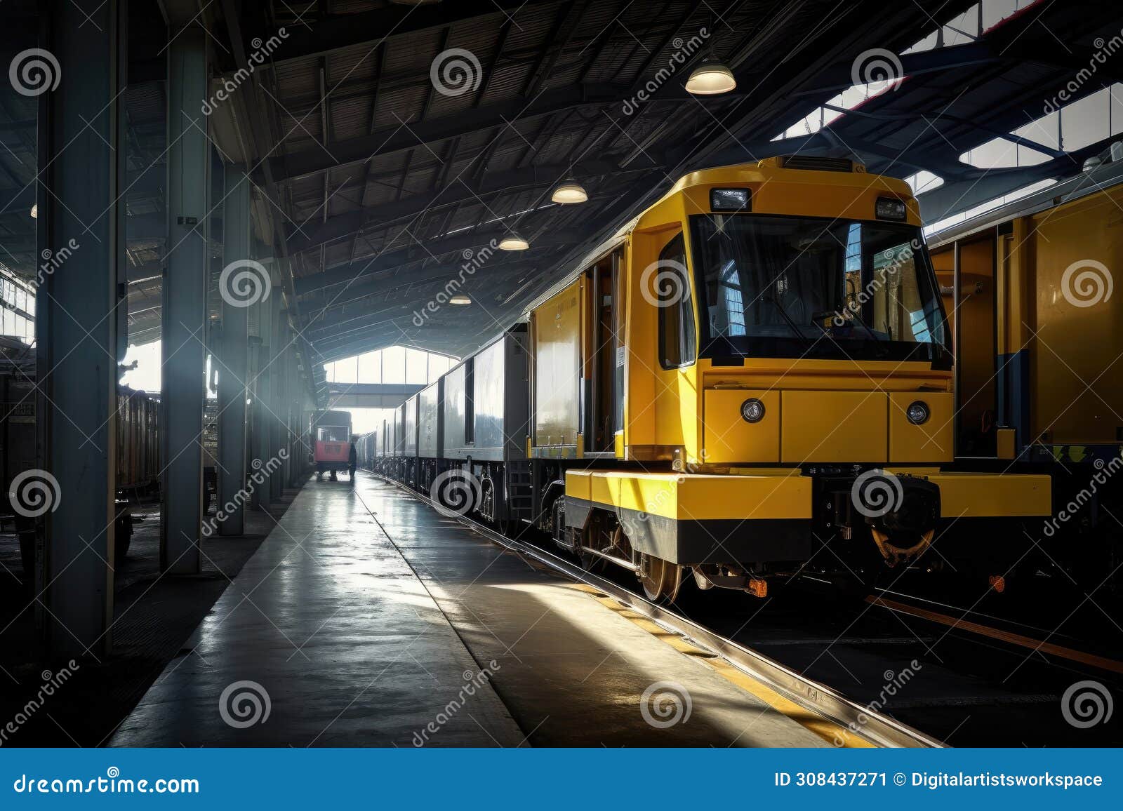 Tugger Train Isolated On Transparent Background. Stock Photography ...