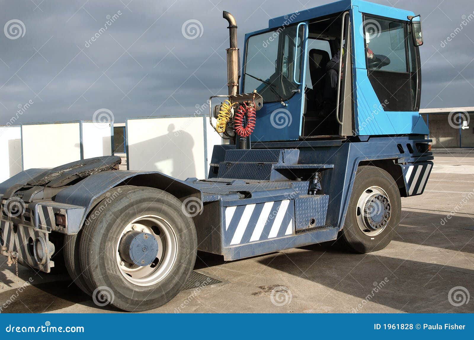 Tugmaster Lorry Unit stock photo. Image of mover, wheel - 1961828