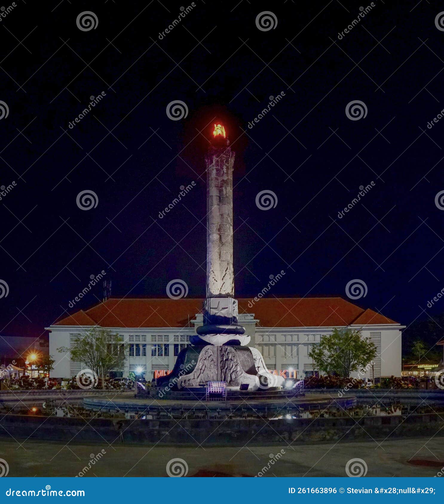 Tugu Muda editorial photo. Image of 1945, ponds, foundation - 261663896