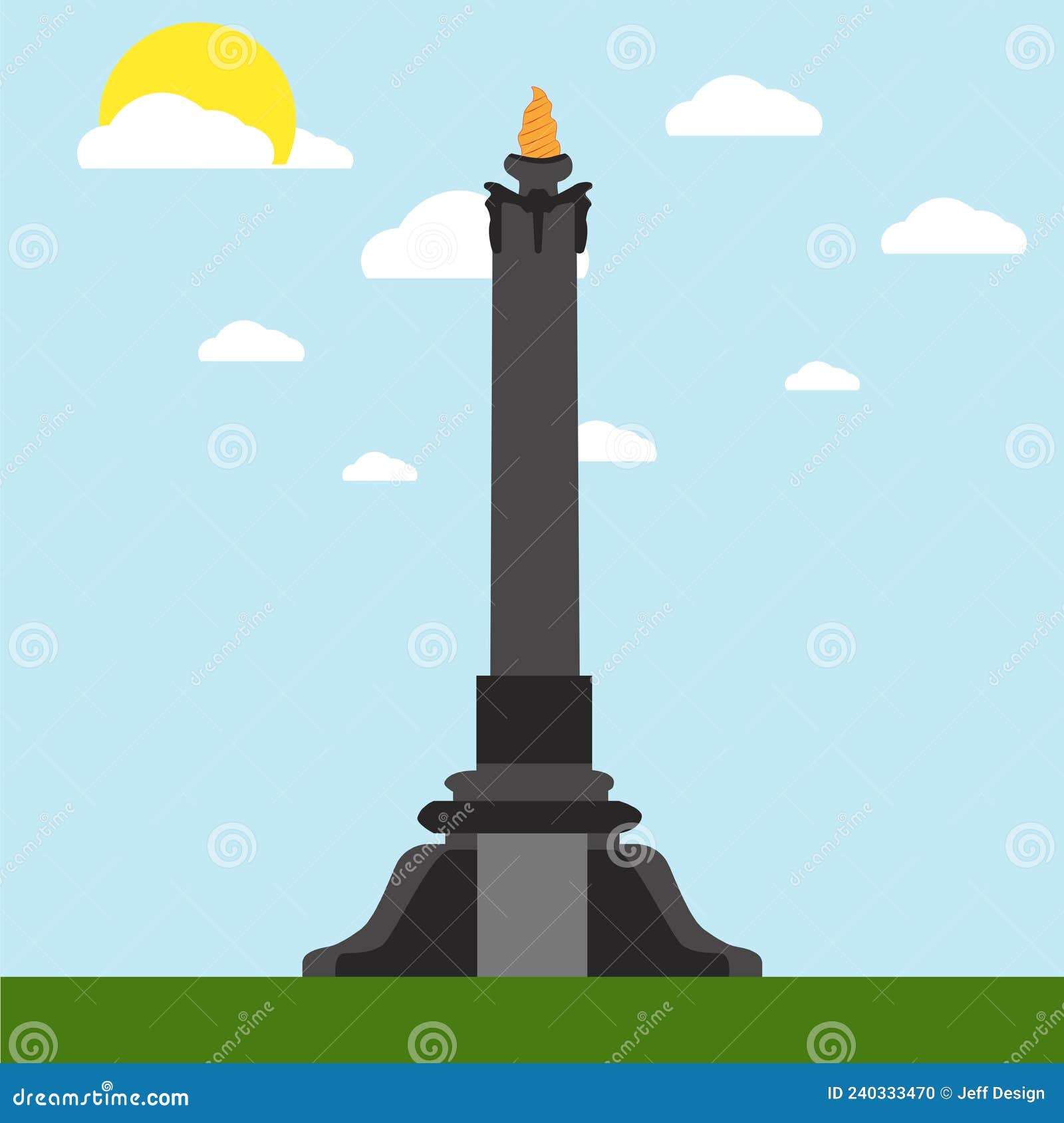 Tugu Muda Semarang Illustration Royalty-Free Stock Photography ... Tugu Muda Semarang Illustration Royalty-Free Stock Photography ...