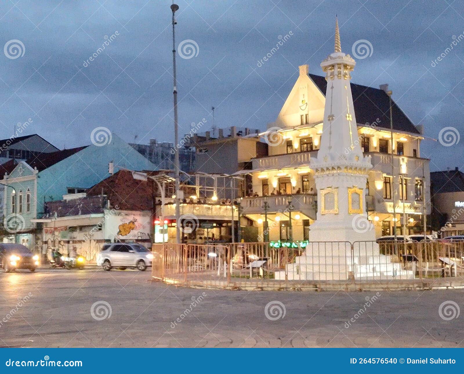 Tugu, a Unique Icon of Jogja Indonesia Stock Photo - Image of unique ...