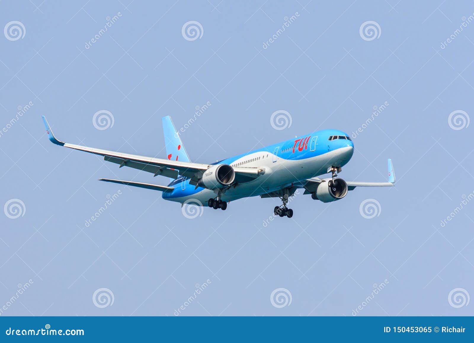 TUI Boeing 767-300 editorial image. Image of aviation - 150453065