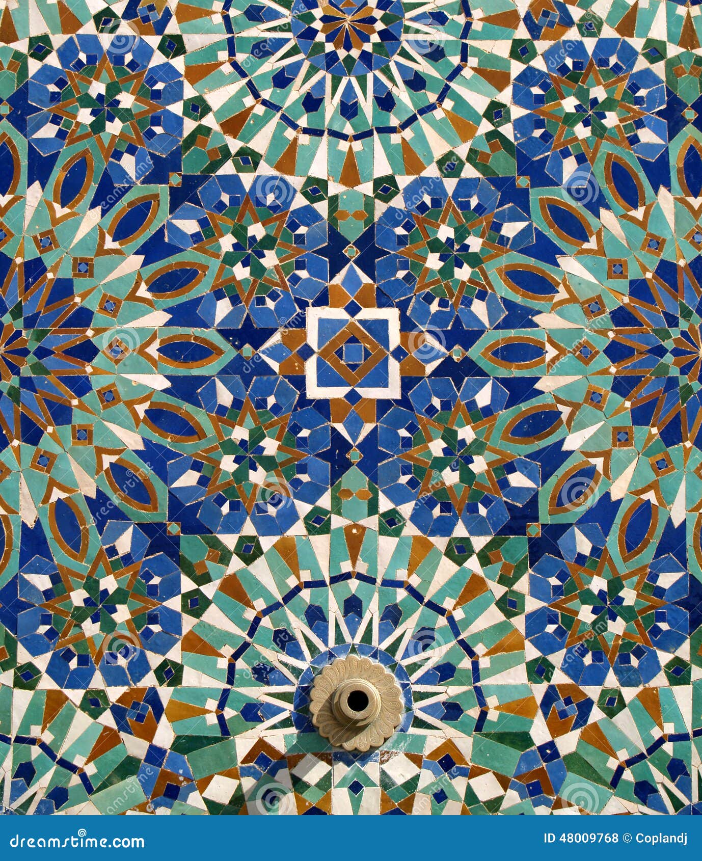 Tuiles De Mur D'arabesque Du Maroc Casablanca Photo stock - Image du ...