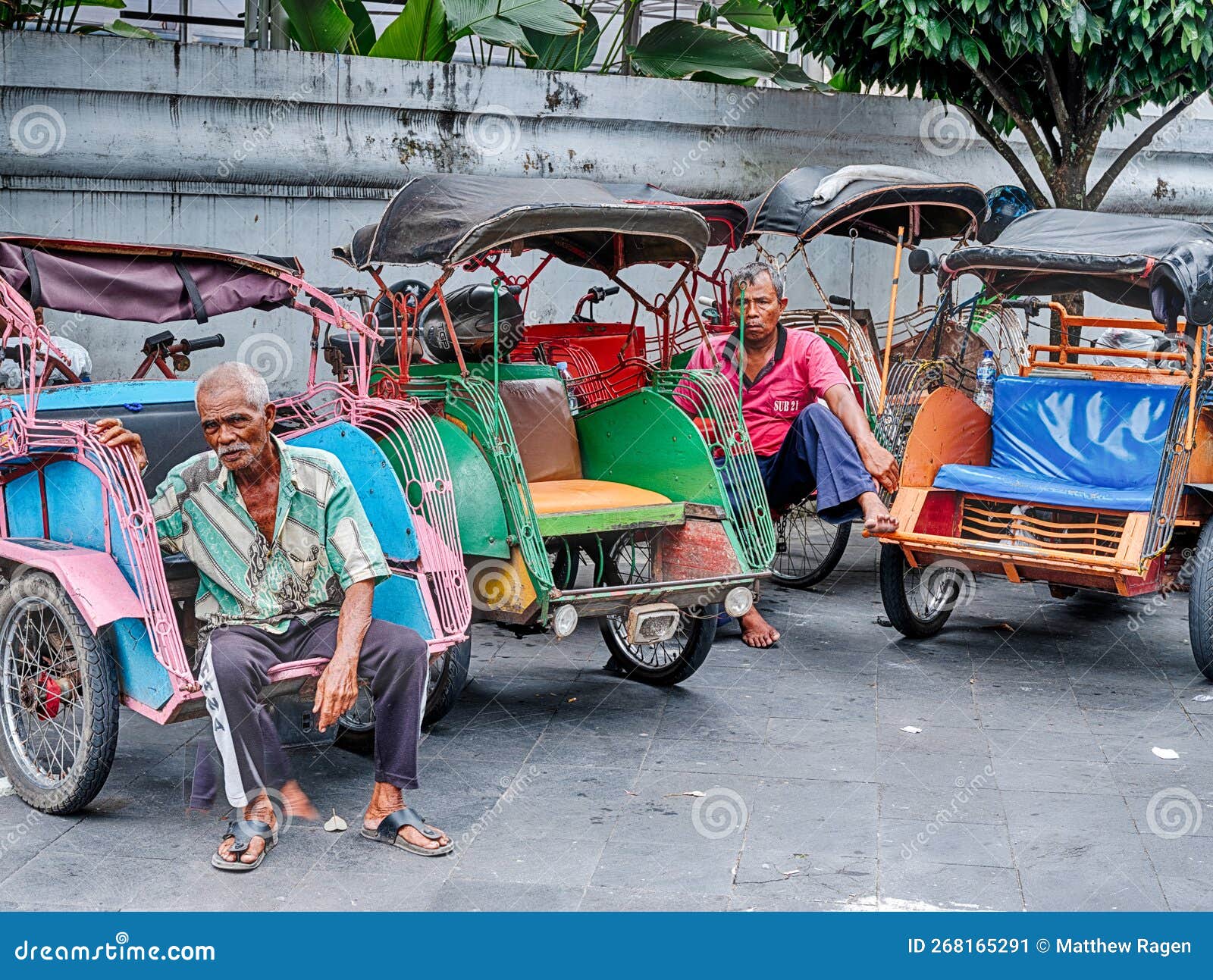 Drivers Of Tuk-tuks Waiting For Customers At The Bus Station. Chiang ... Drivers Of Tuk-tuks Waiting For Customers At The Bus Station. Chiang ...