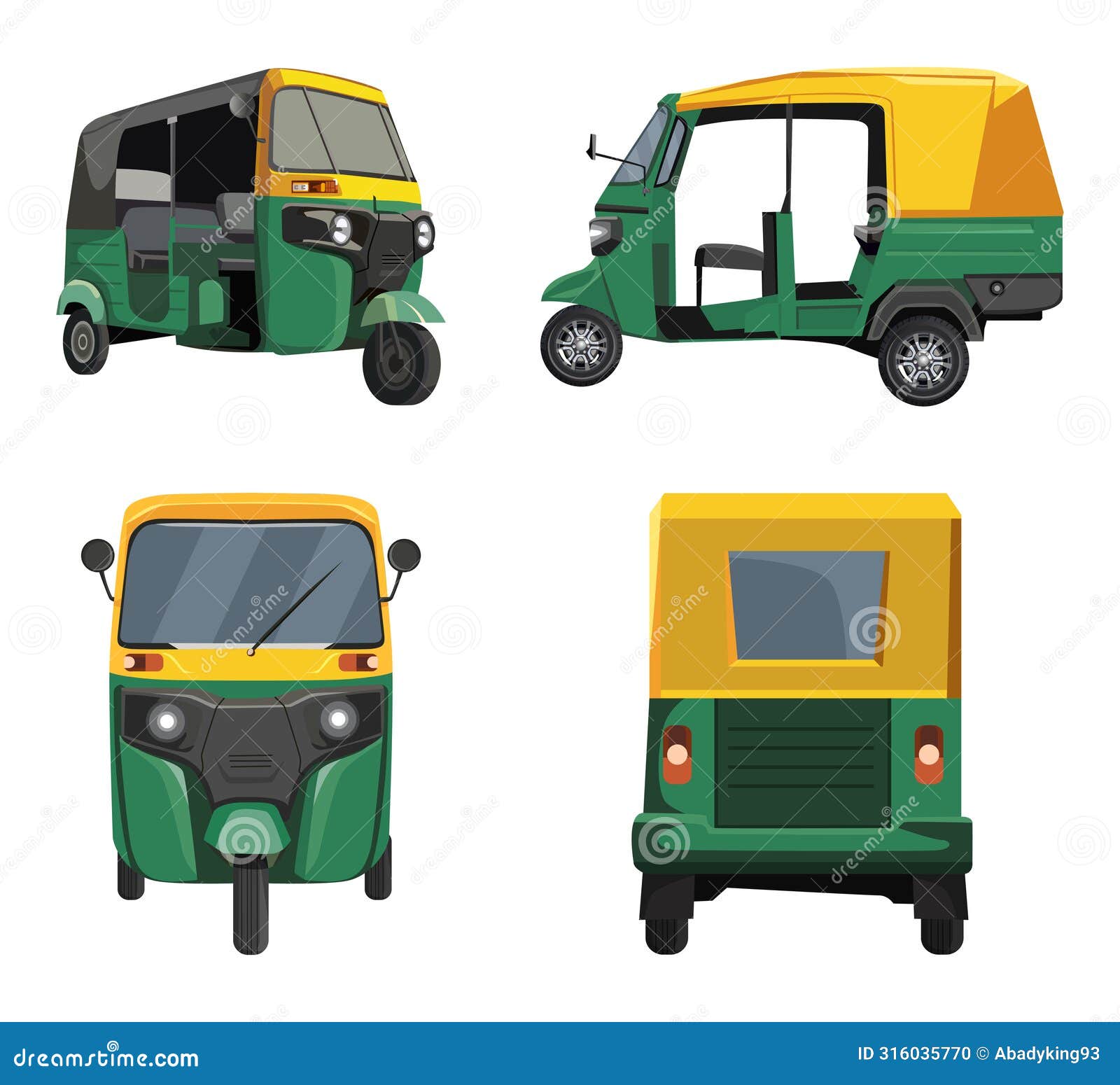 Tuk Tuk Vector Template Design Stock Vector - Illustration of transport ...