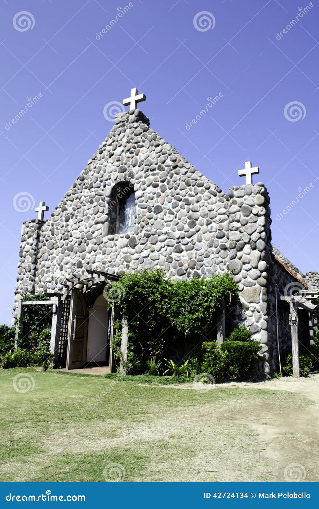 Tukon Church Batanes Philippines Stock Photo - Image of catholic, stone ...