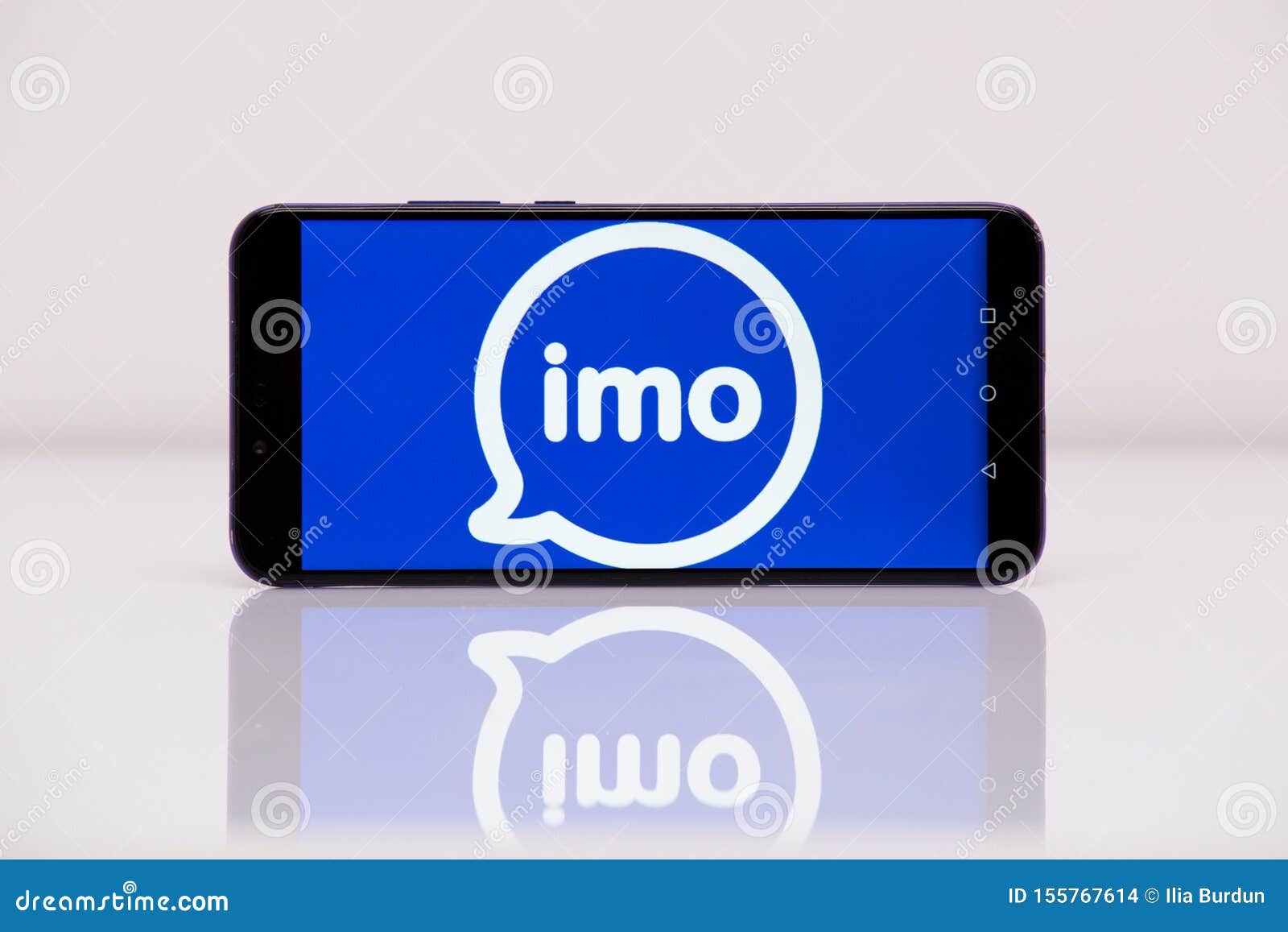 Tula 2.08.2019 Imo App on the Phone Display. Editorial Stock Image ...